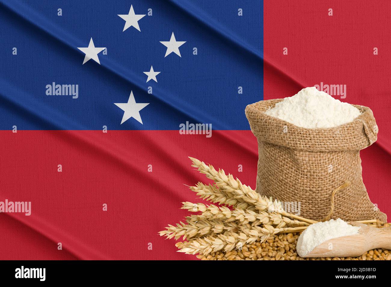 Samoa wheat hi-res stock photography and images - Alamy