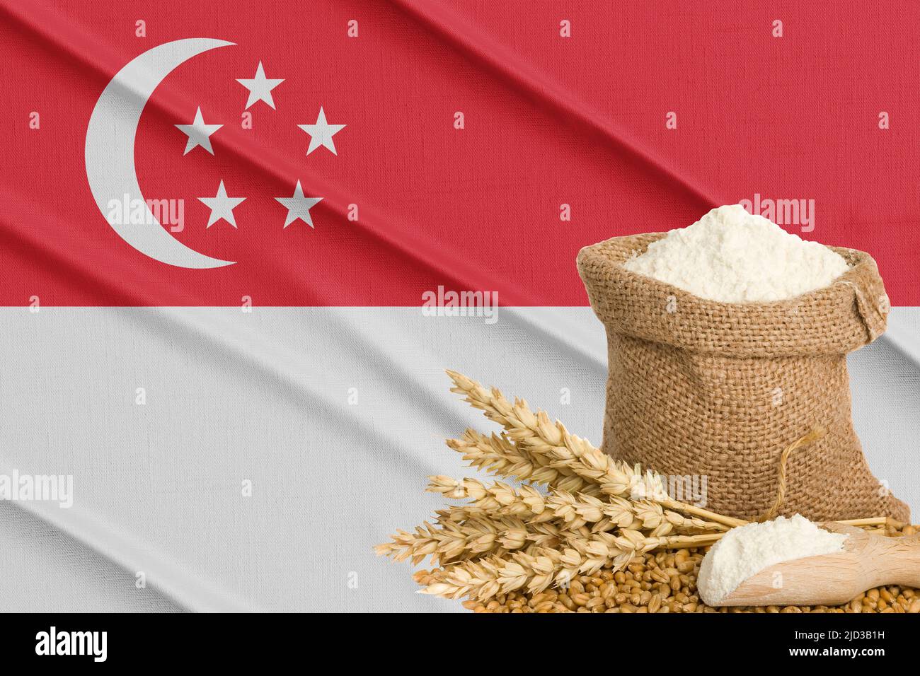 Growing wheat in singapore hi-res stock photography and images - Alamy