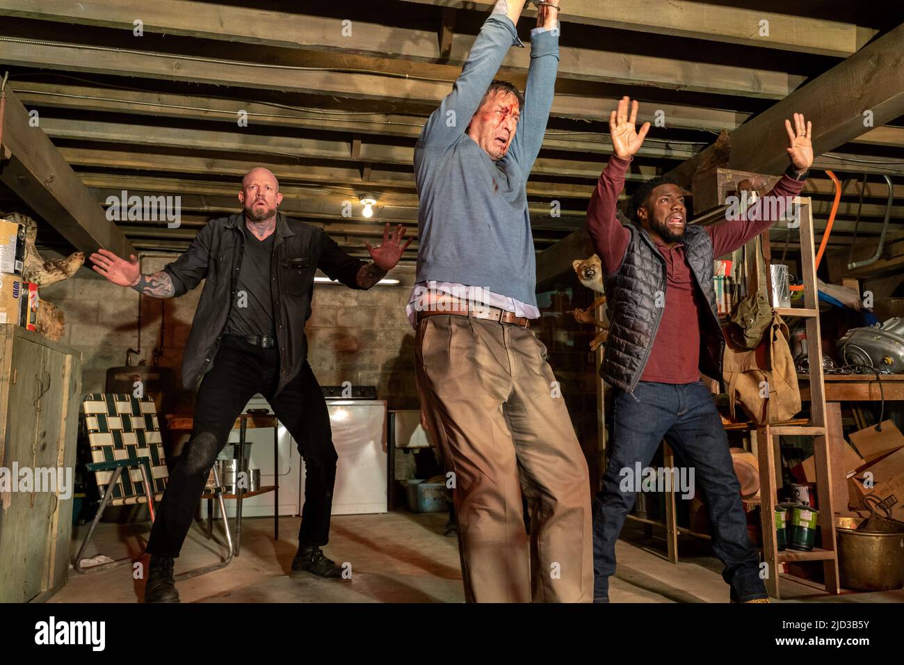 Rob Archer, Kevin Hart, "The Man From Toronto" (2022). Photo credit ...