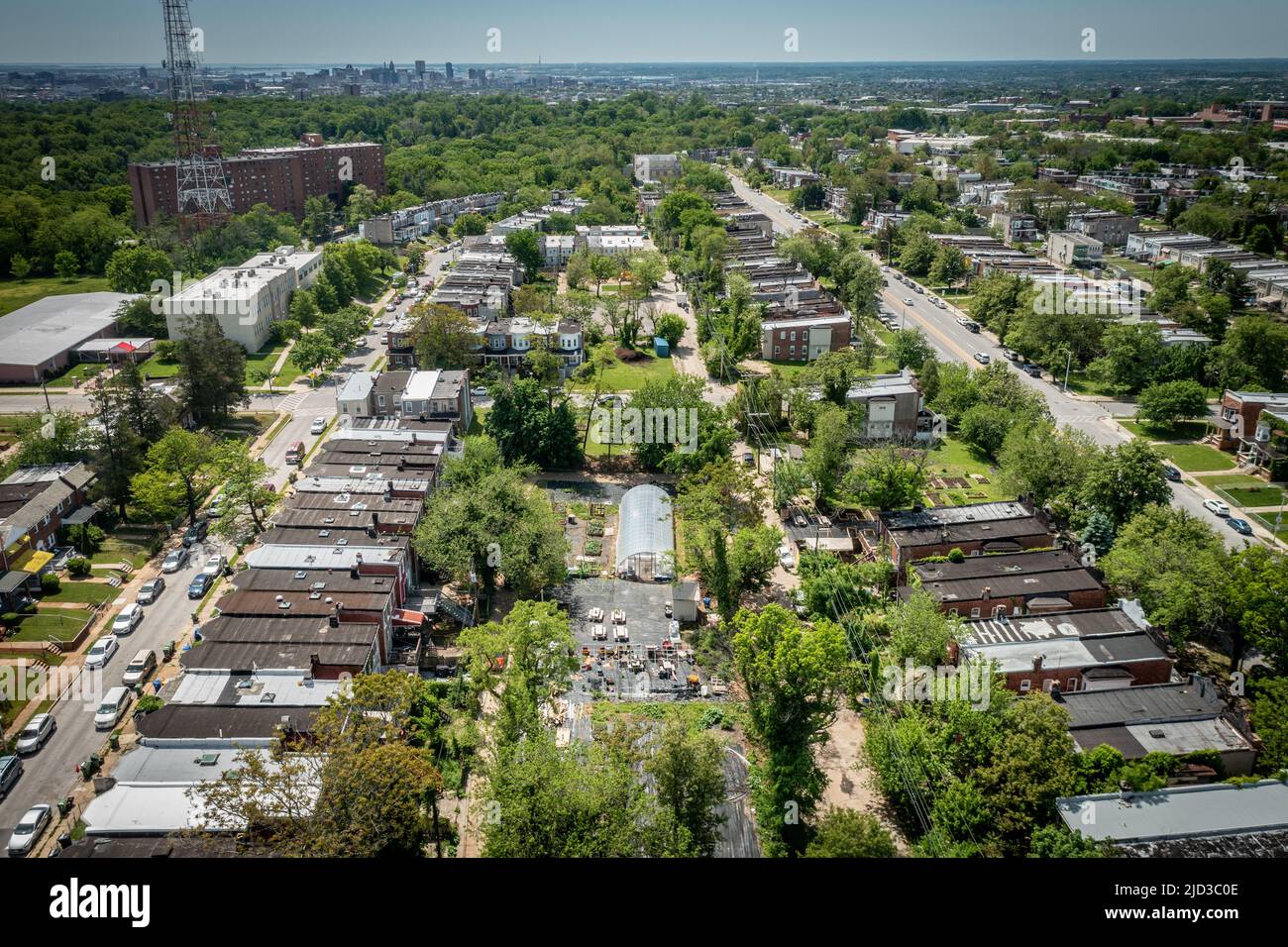 Urban Farming in Baltimore, United States Stock Photo - Alamy