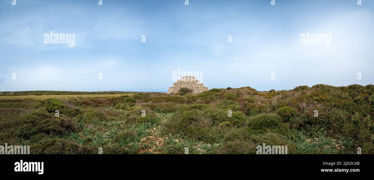 The talayotic settlement of Alaior and Taveta des Tudons are one of the ...