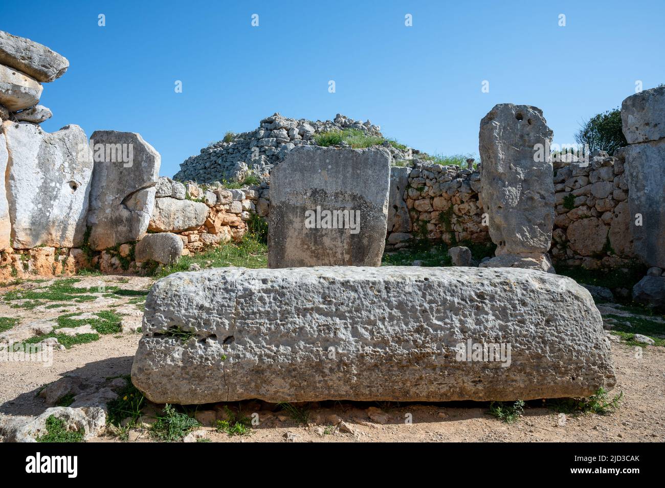The talayotic settlement of Alaior and Taveta des Tudons are one of the ...