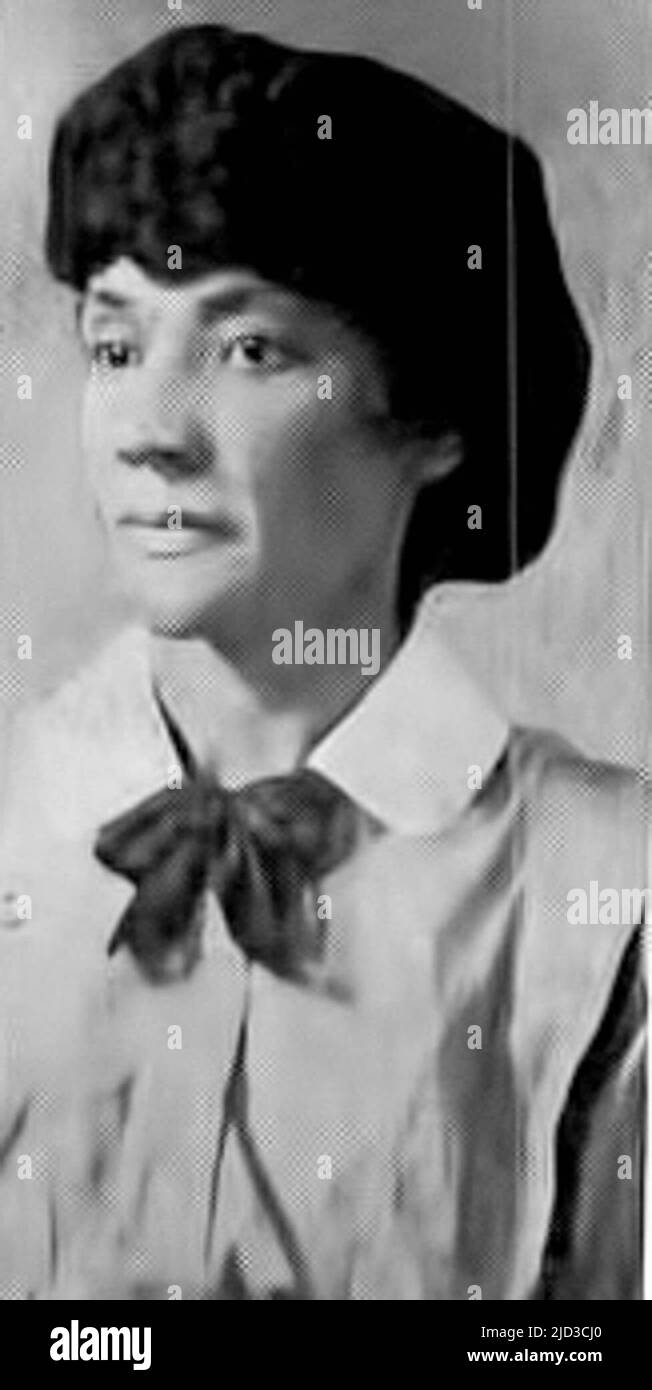 Frances Reed Elliott Crisis Magazine 1918 Stock Photo - Alamy