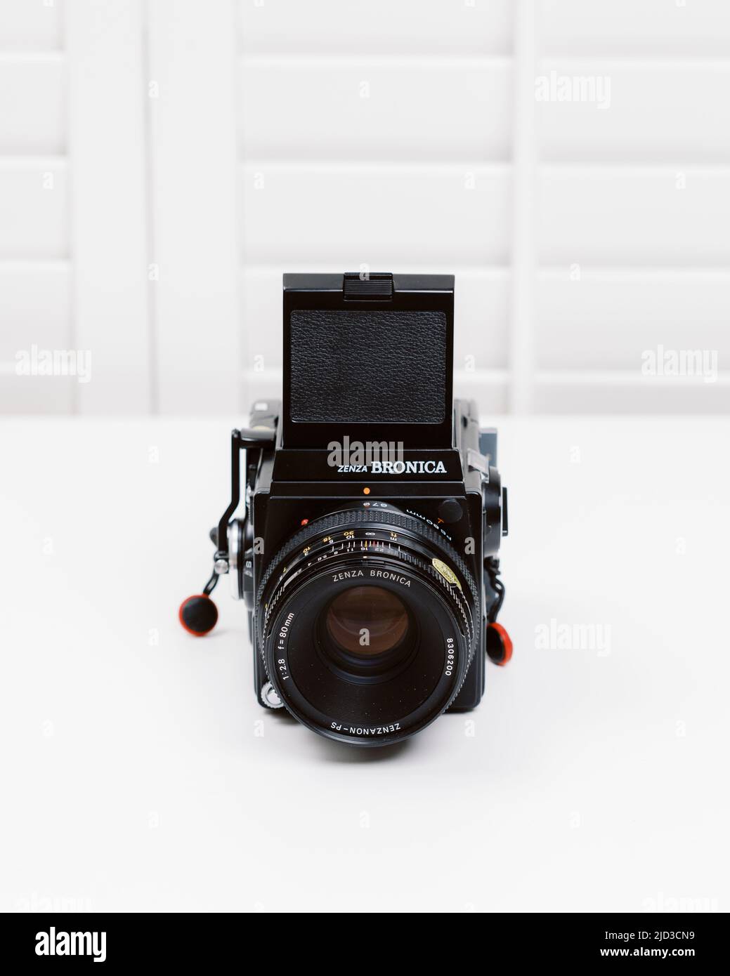 Bronica SQ-A 6x6 120 analogue film camera with Kodak Gold 200 film ...