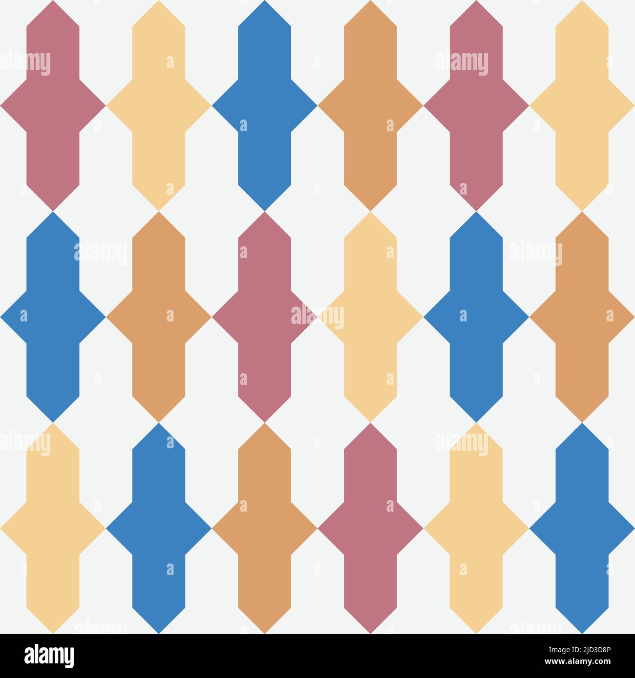 Geometric Islamic Pattern. Arabic Tessellation. Vector illustration ...