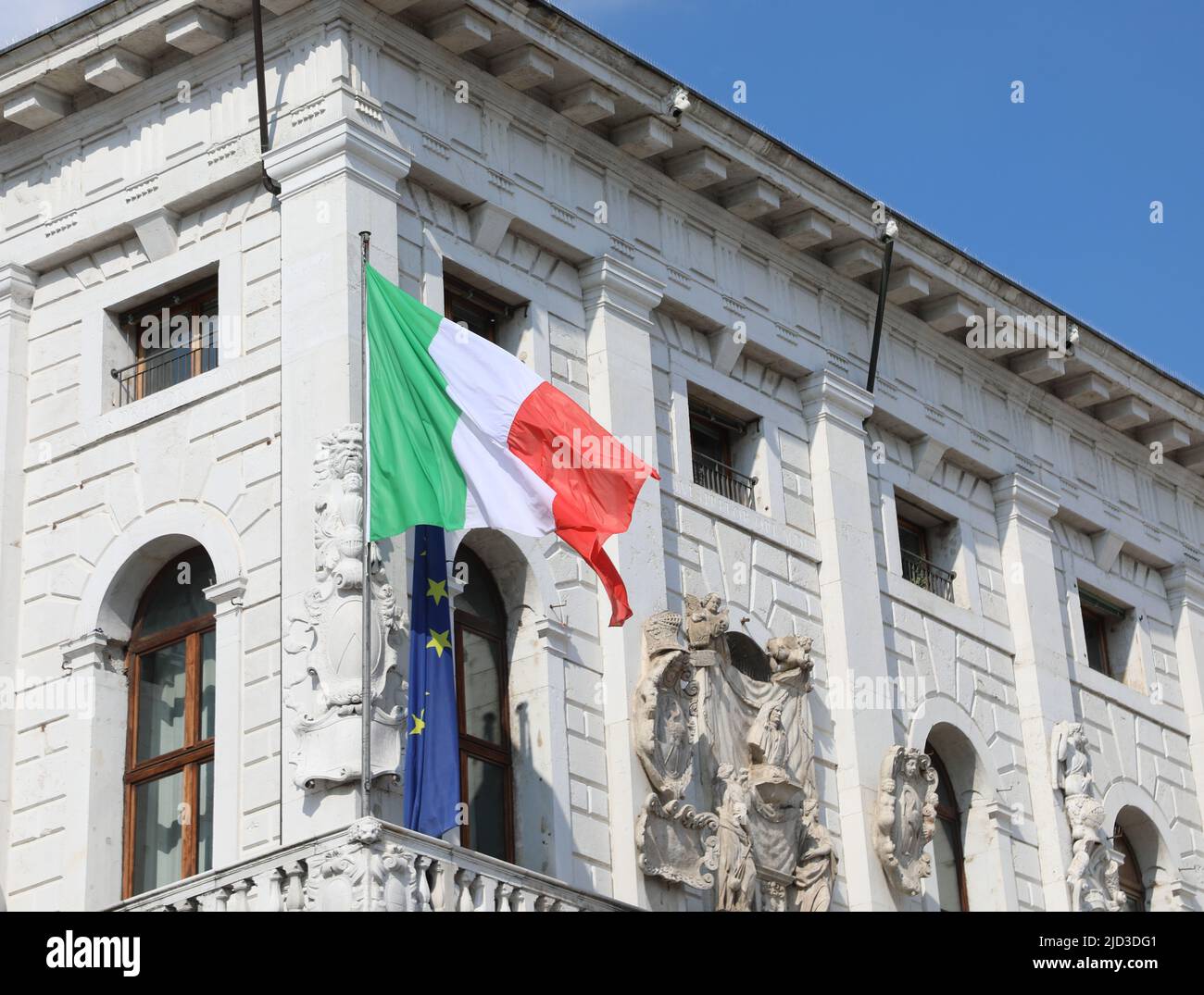 Padua, PD, Italy - May 15, 2022: Historic Building called MORONI PALACE ...