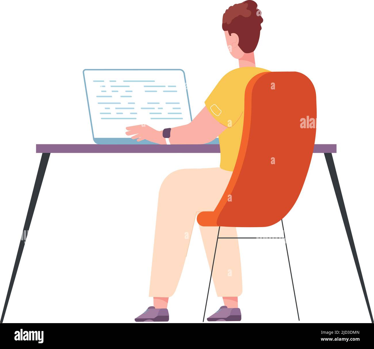 Woman programmer Cut Out Stock Images & Pictures - Alamy