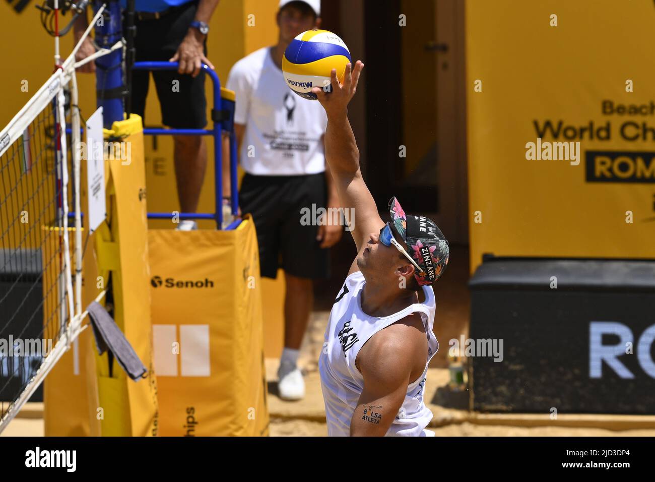 Rome, Italy. 17th June, 2022. Andre Loyola Stein/George Souto Maior ...