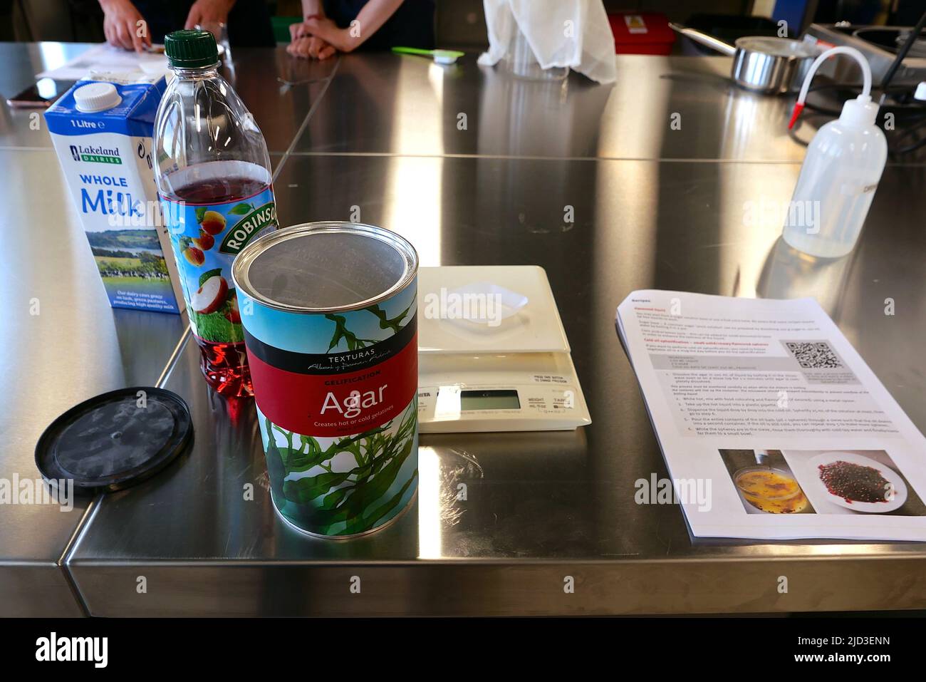 The Chemical Kitchen workshop consits of experiments that you will ...