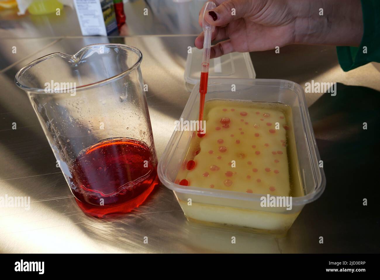 The Chemical Kitchen workshop consits of experiments that you will ...