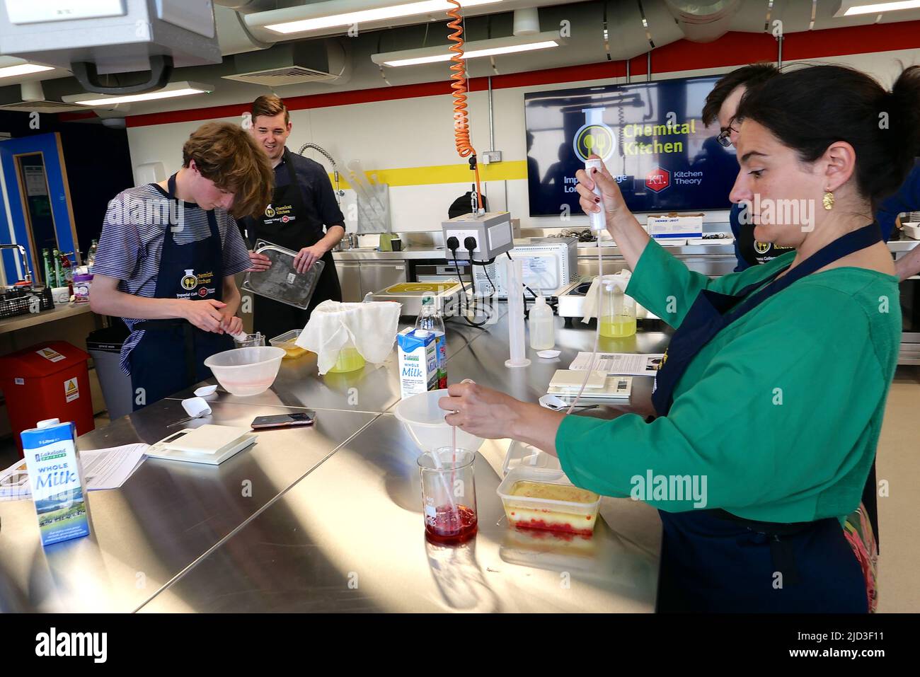 The Chemical Kitchen workshop consits of experiments that you will ...