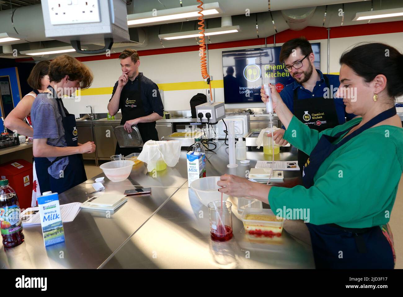 The Chemical Kitchen workshop consits of experiments that you will ...