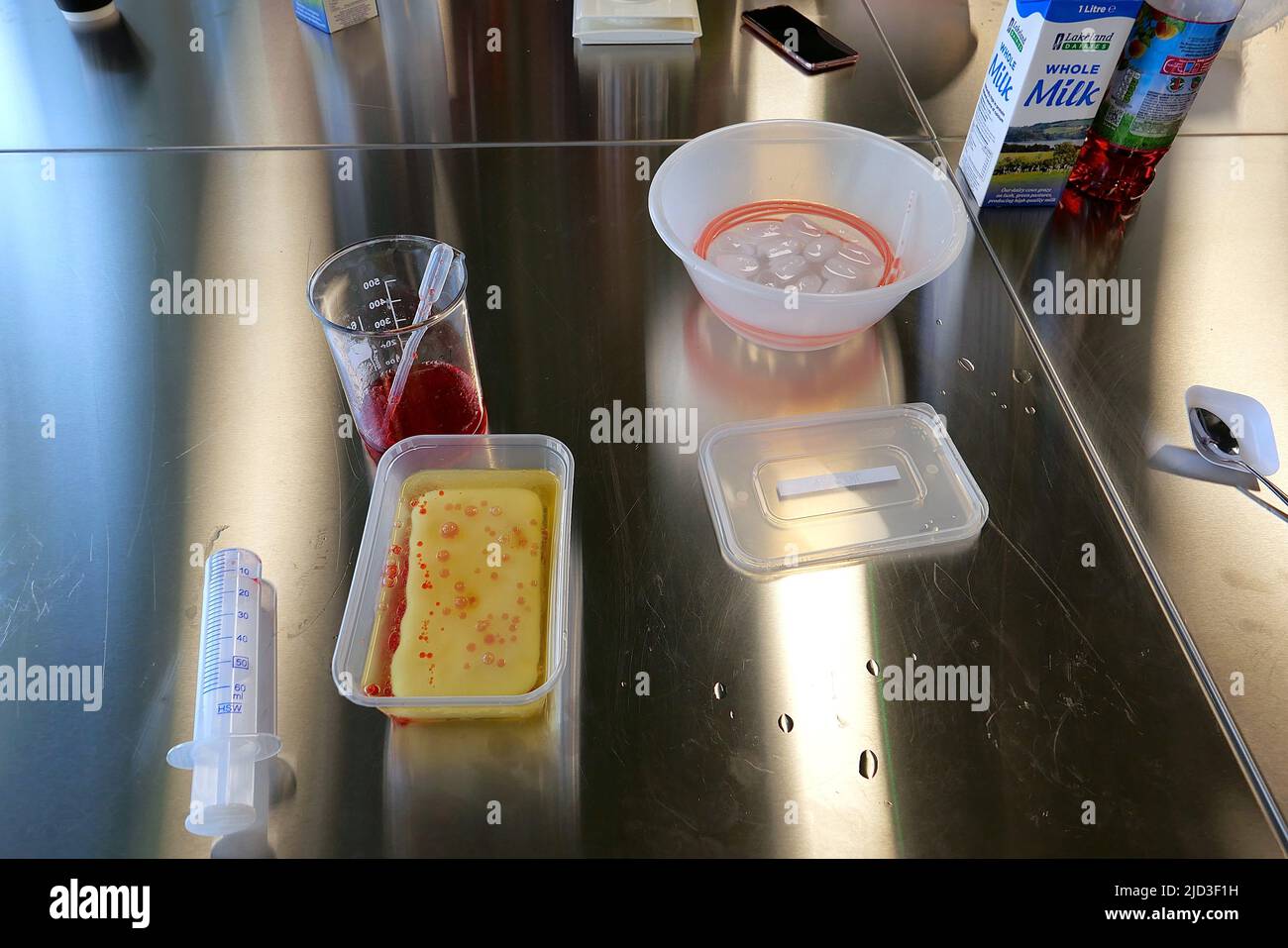 The Chemical Kitchen workshop consits of experiments that you will ...