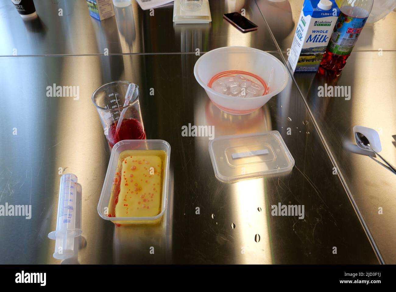 The Chemical Kitchen workshop consits of experiments that you will ...