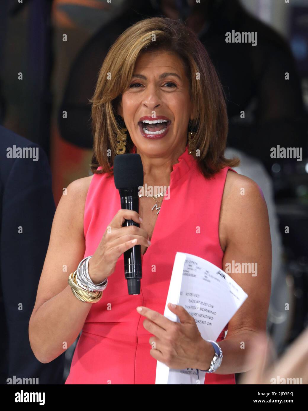 June 17, 2022, New York, New York, USA: Todayâ€™ show co-host HODA KOTB ...