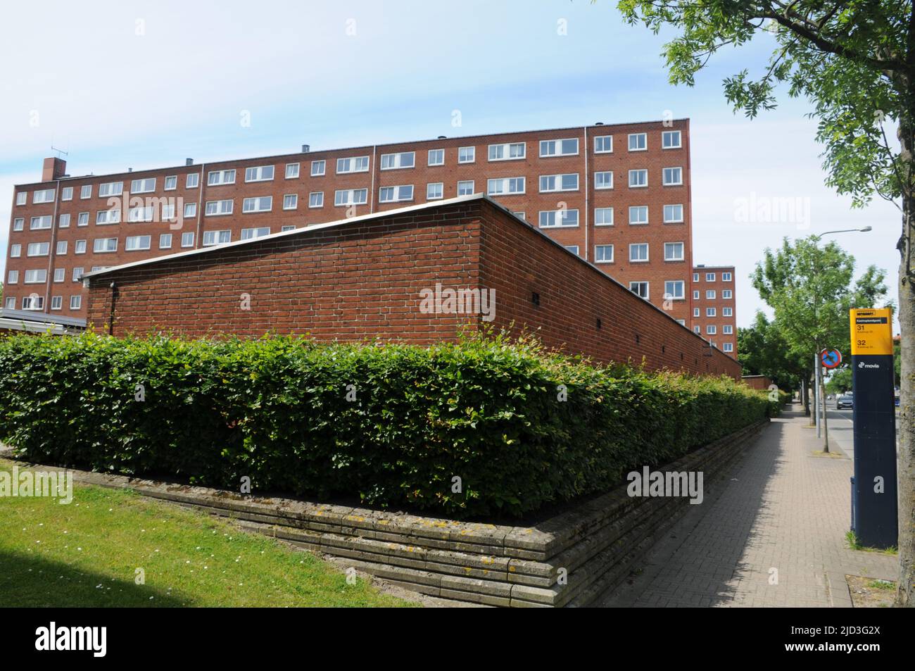 Kastrup/Copenhagen/Denmark/ 17 June 2022/Condos location on alleen in ...