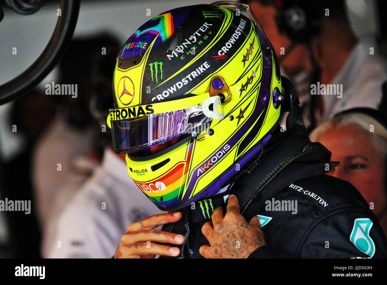 Lewis hamilton 2022 canada hi-res stock photography and images - Alamy