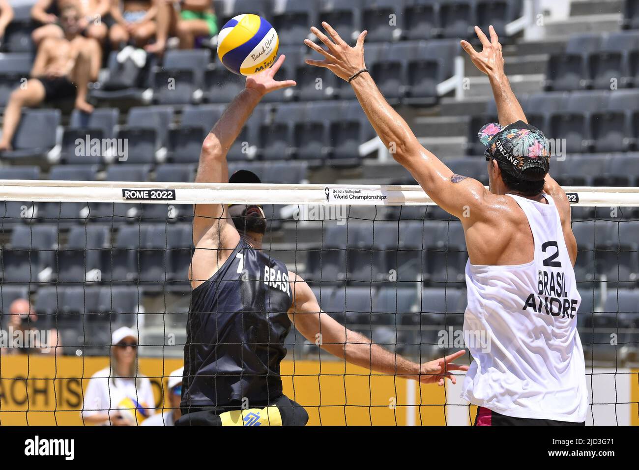 Rome, Italy. 17th June, 2022. Andre Loyola Stein/George Souto Maior ...