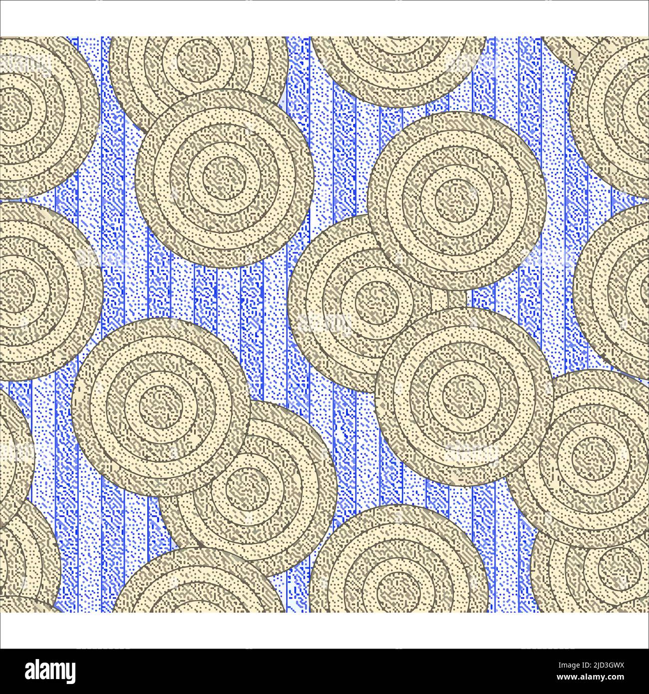 Monotone blue and grey of silhouette tropical foliage and fill in ...