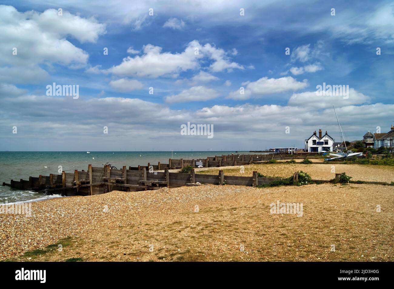 UK, Kent, Whitstable, Old Neptune Pub and Beach Stock Photo - Alamy
