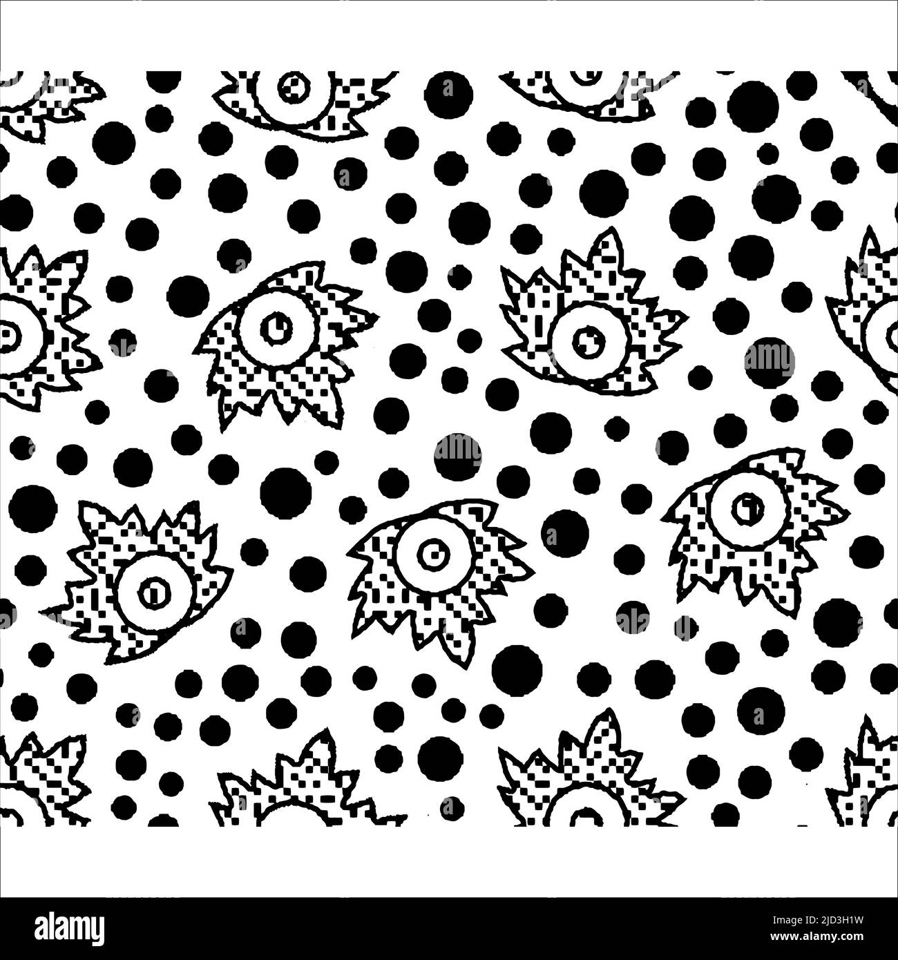 Monotone blue and grey of silhouette tropical foliage and fill in ...