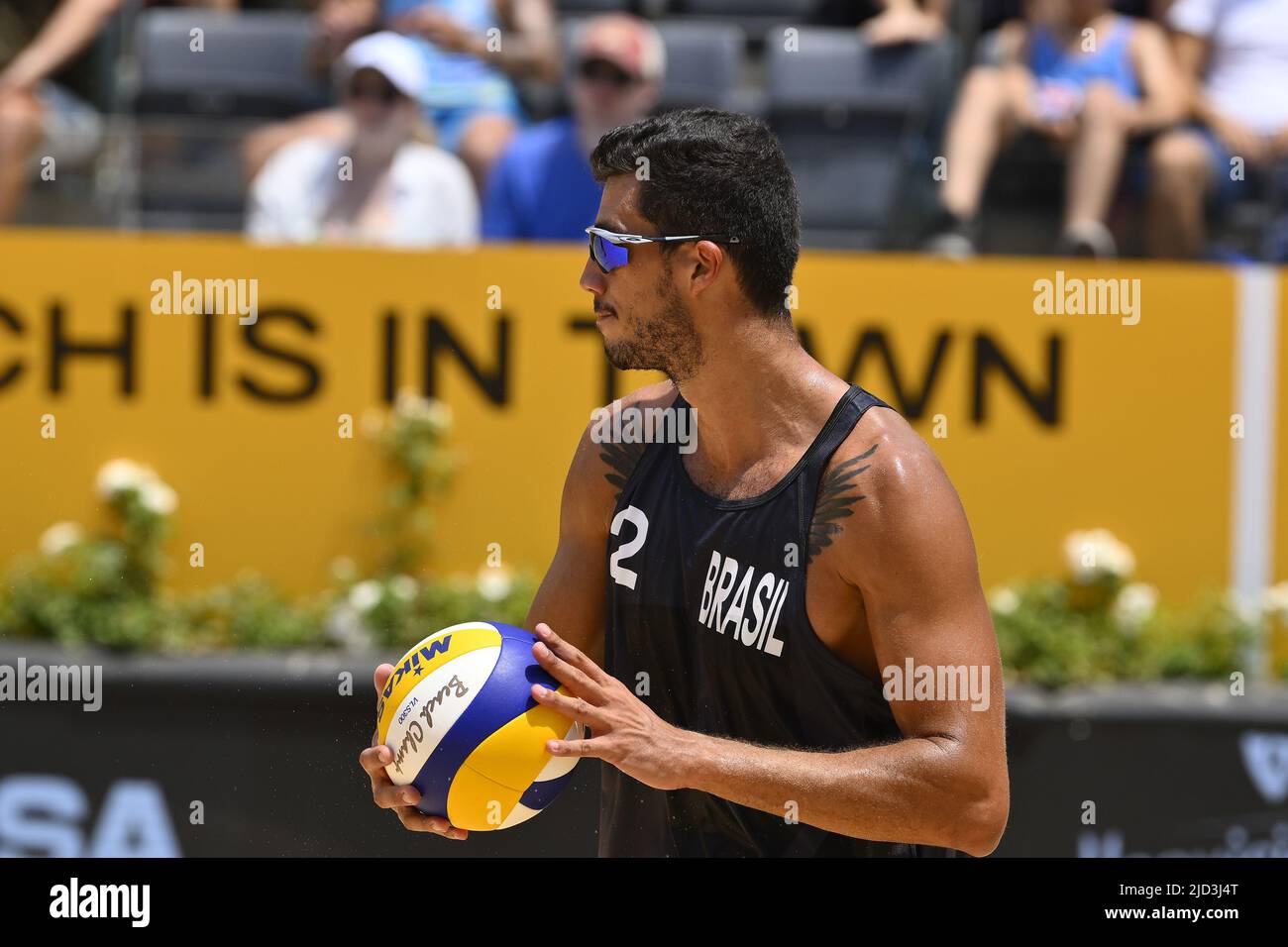 Rome, Italy. 17th June, 2022. Andre Loyola Stein/George Souto Maior ...