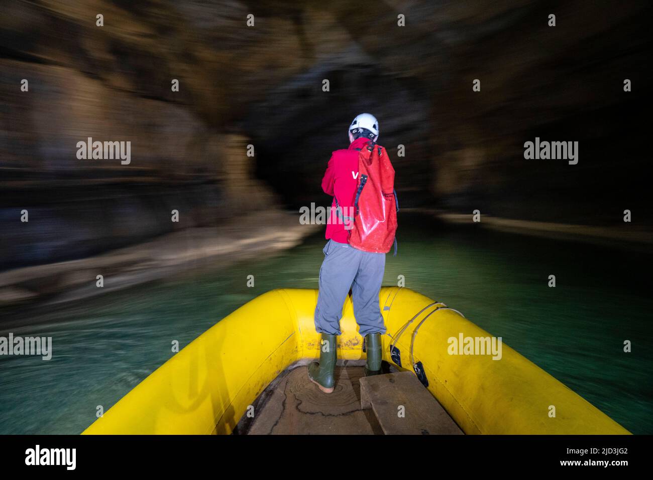 Krizna Jama Cave, Cross Cave, Grahovo, Slovenia Stock Photo - Alamy