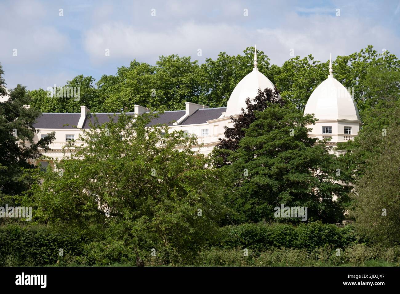 Beautiful Regents park surroundings in a sunny day,London,UK Stock ...