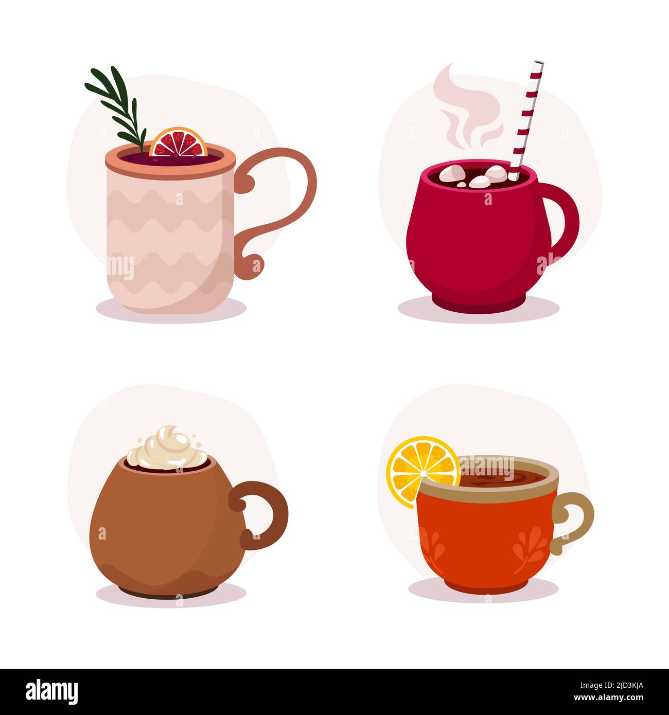 Vintage cartoon card grey Stock Vector Images - Alamy