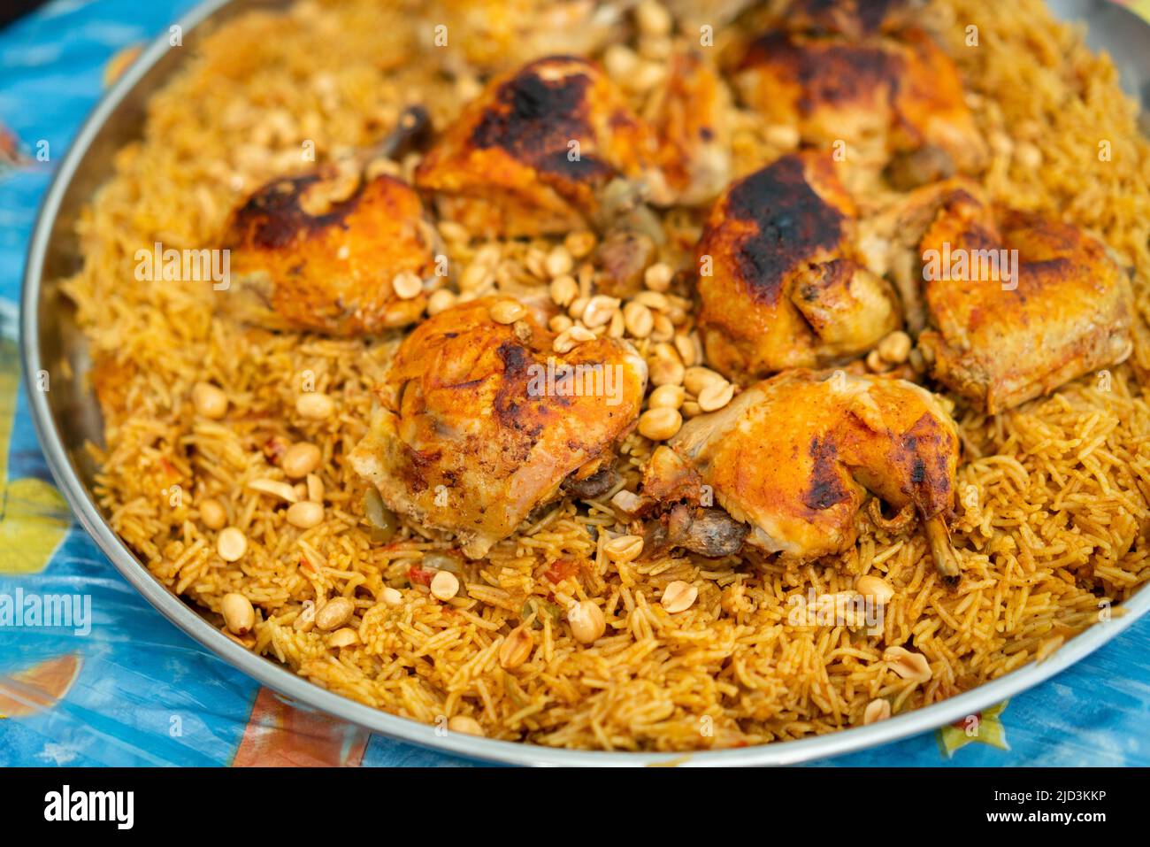 chicken Kabsa - mixed rice dishes that originates in Yemen. Middle ...