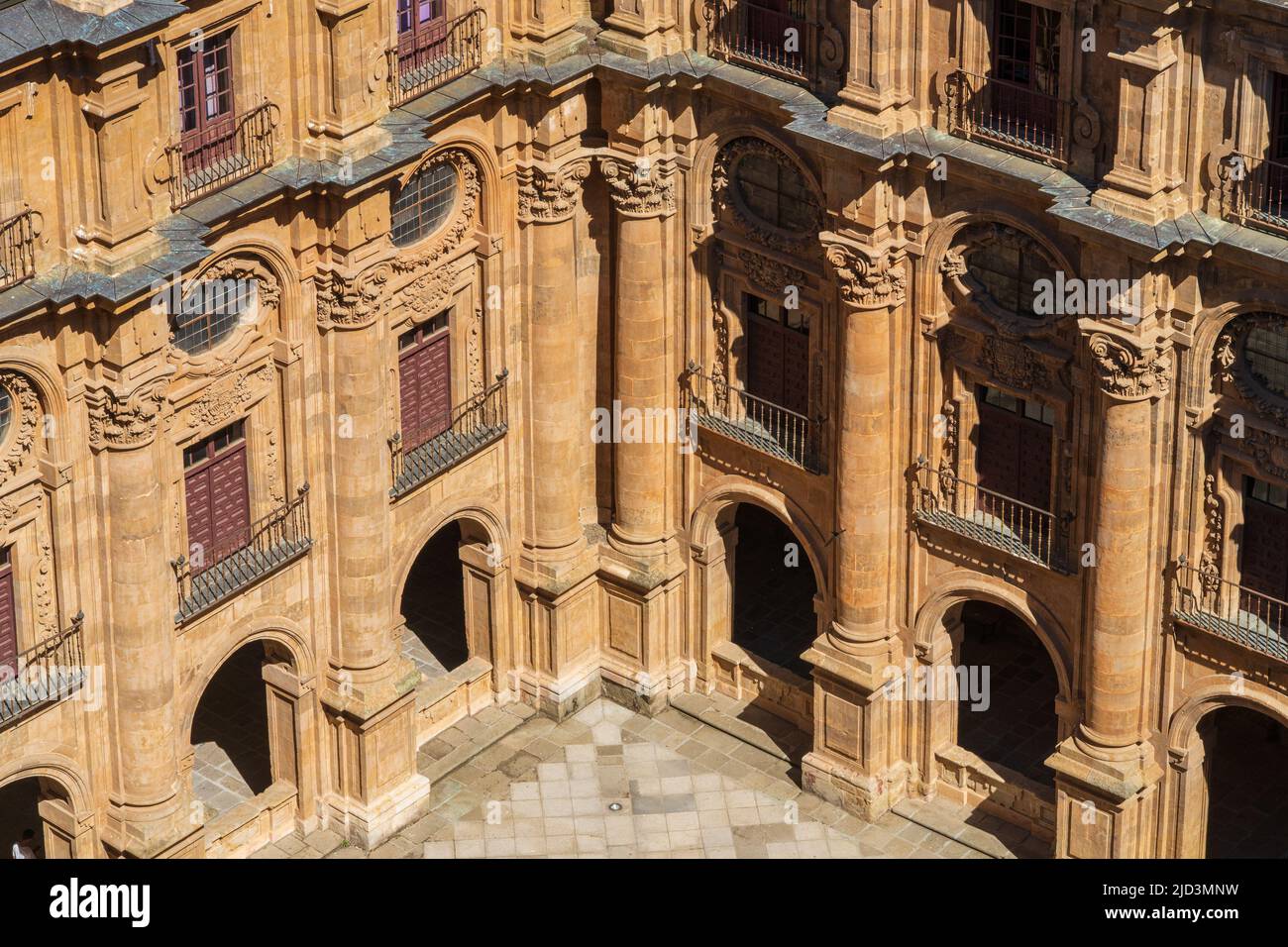 Monumental church of the pontifical university hi-res stock photography ...