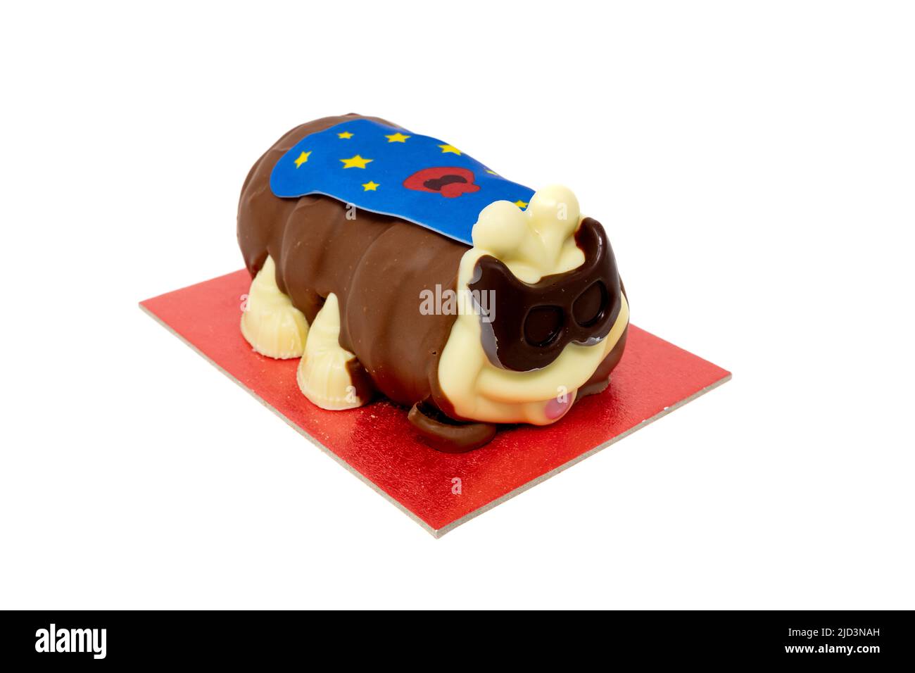 Superhero colin the caterpillar cake Cut Out Stock Images & Pictures ...