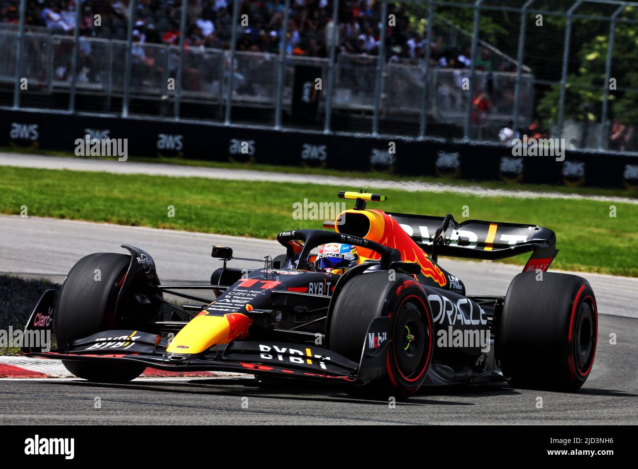 Sergio Perez (MEX) Red Bull Racing RB18. 17.06.2022. Formula 1 World ...