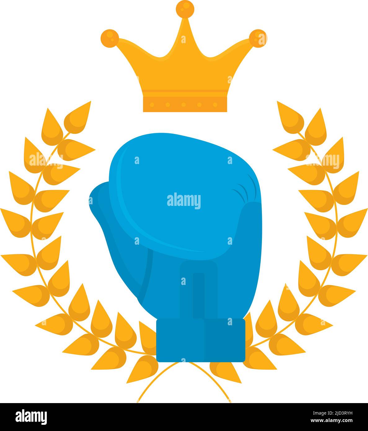 Boxing crown Stock Vector Images - Alamy