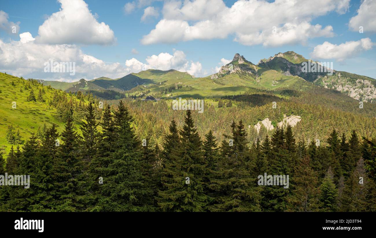 Majestic panorama ciucas mountains hi-res stock photography and images ...
