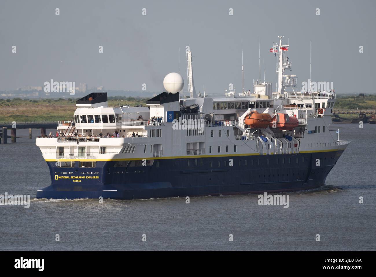 17/06/2022 Tilbury UK MS National Geographic Explorer is a small cruise ...