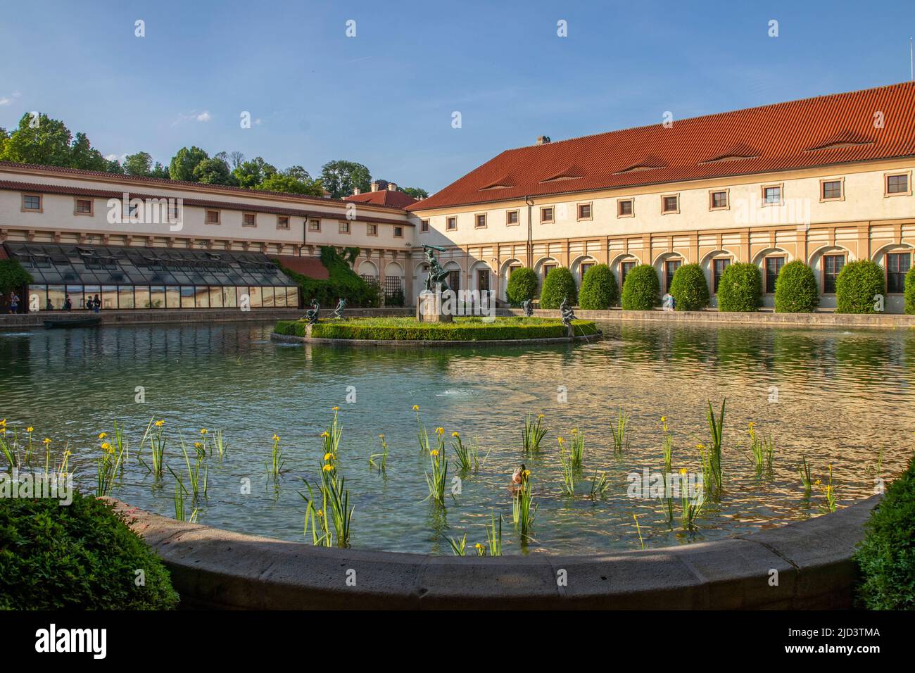 Wallenstein Palace is a Baroque palace in Prague, that served as a ...