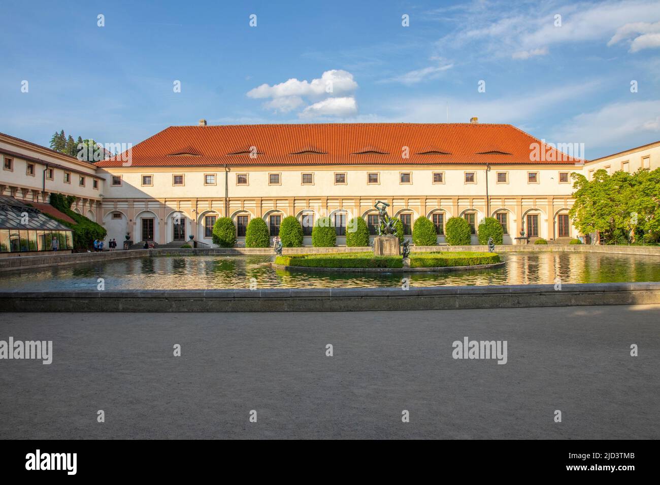 Wallenstein Palace is a Baroque palace in Prague, that served as a ...