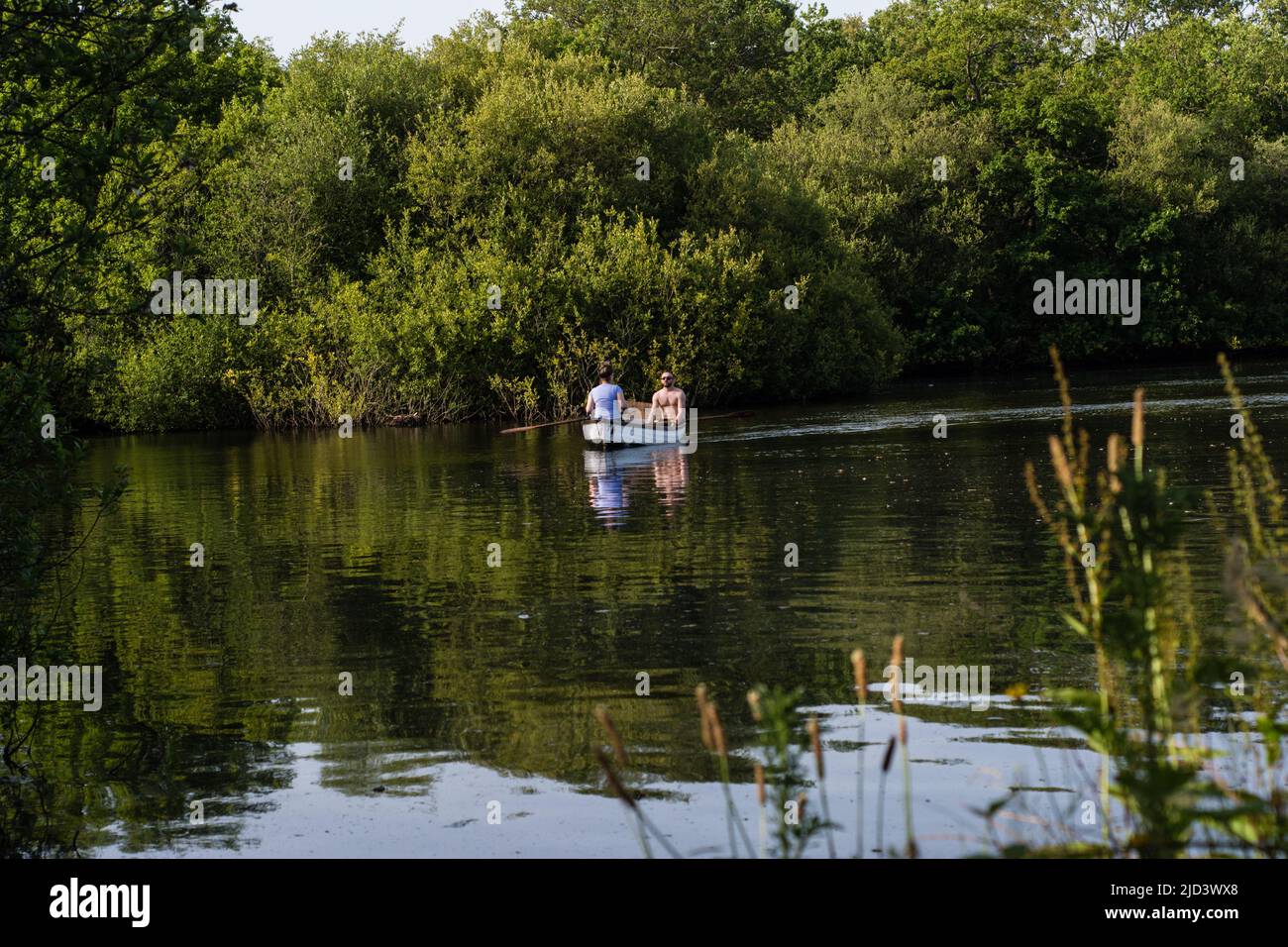 Hollow ponds row boat hire hi-res stock photography and images - Alamy