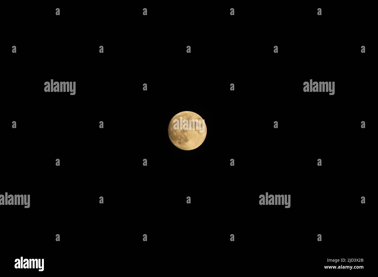 Moon from Istanbul, Turkey Stock Photo - Alamy