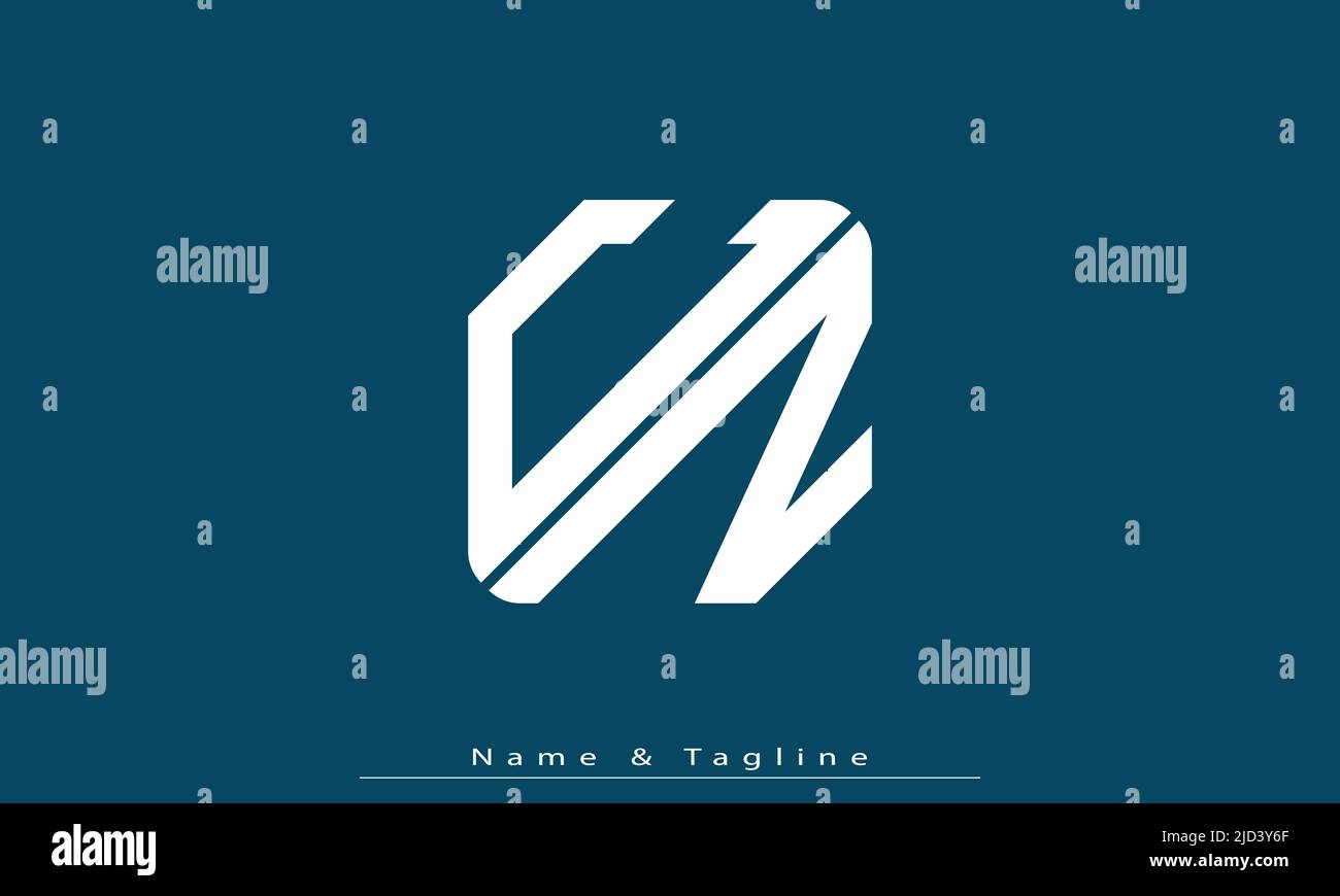 Alphabet letters Initials Monogram logo CZ , ZC Stock Vector Image ...