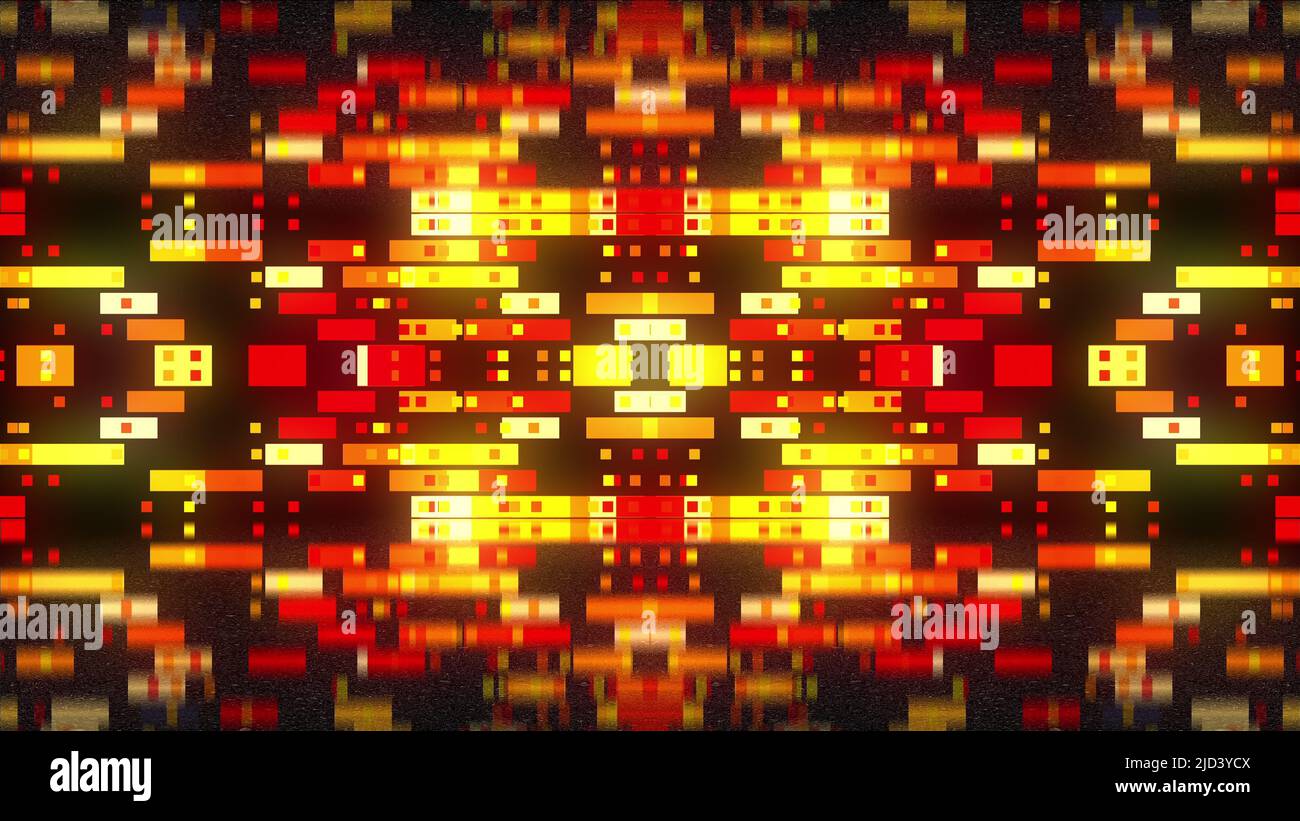 Technology abstract background with squares. Computer generated 3d ...