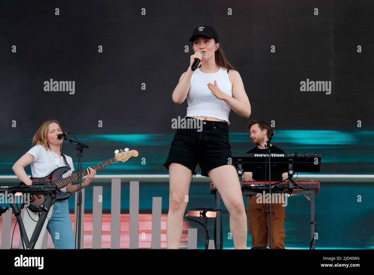 Newport, UK. 17th June, 2022. Norwegian singer songwriter and Scandipop ...