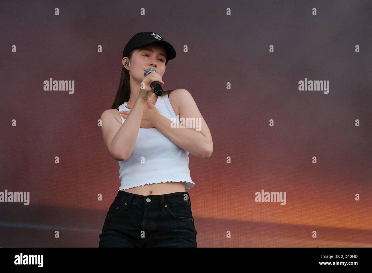 Norwegian singer songwriter and Scandipop artist Sigrid Solbakk Raabe ...