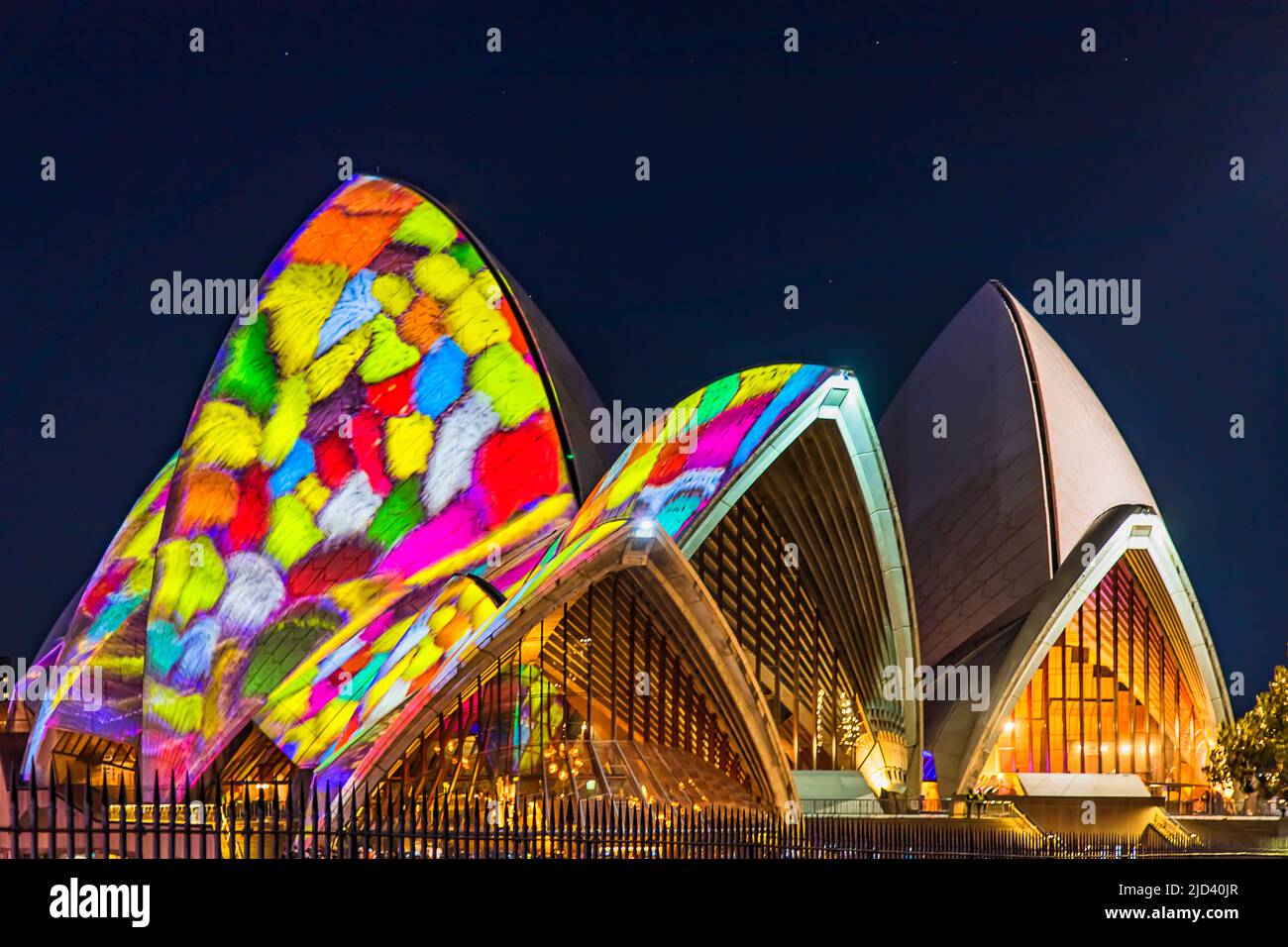 Sydney, Australia - 12 June 2022: Back facade of Sydney Opera house ...