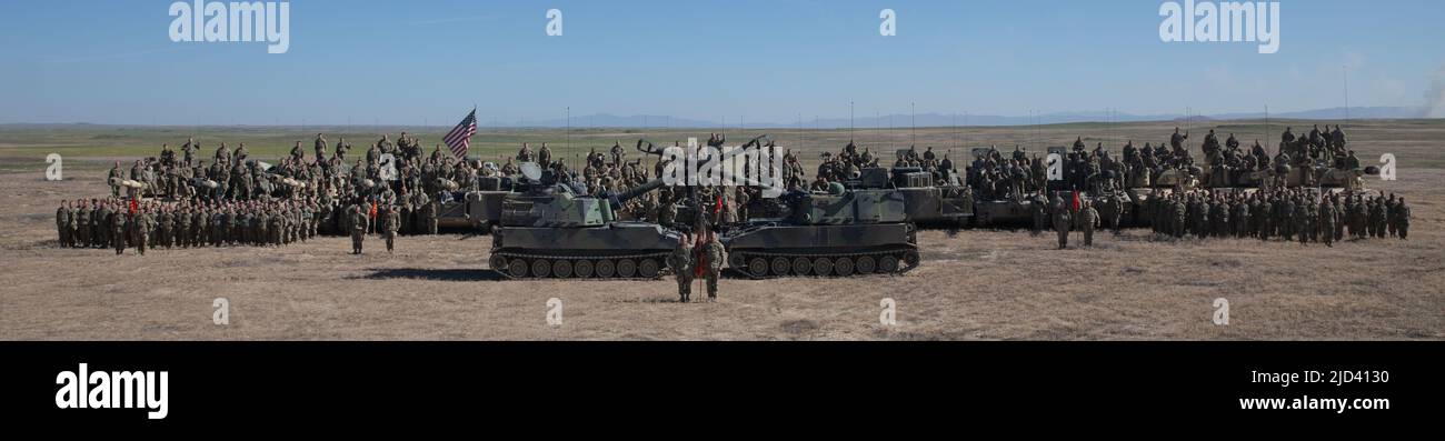 The 65th Field Artillery Brigade concludes Western Strike 22 at Orchard ...