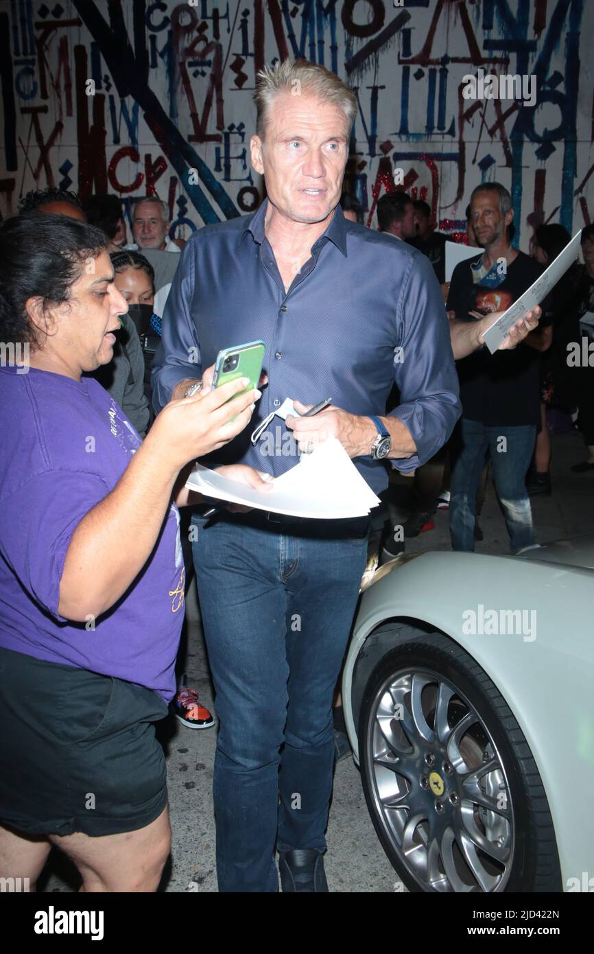 Celebrities outside Craig's restaurant in Los Angeles, California ...