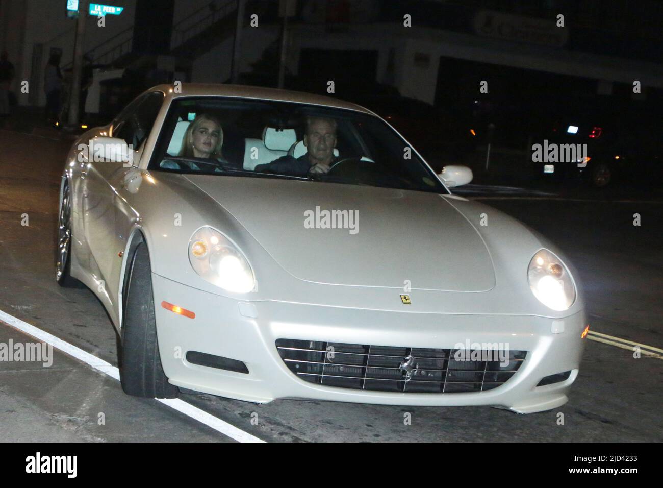 Celebrities outside Craig's restaurant in Los Angeles, California ...