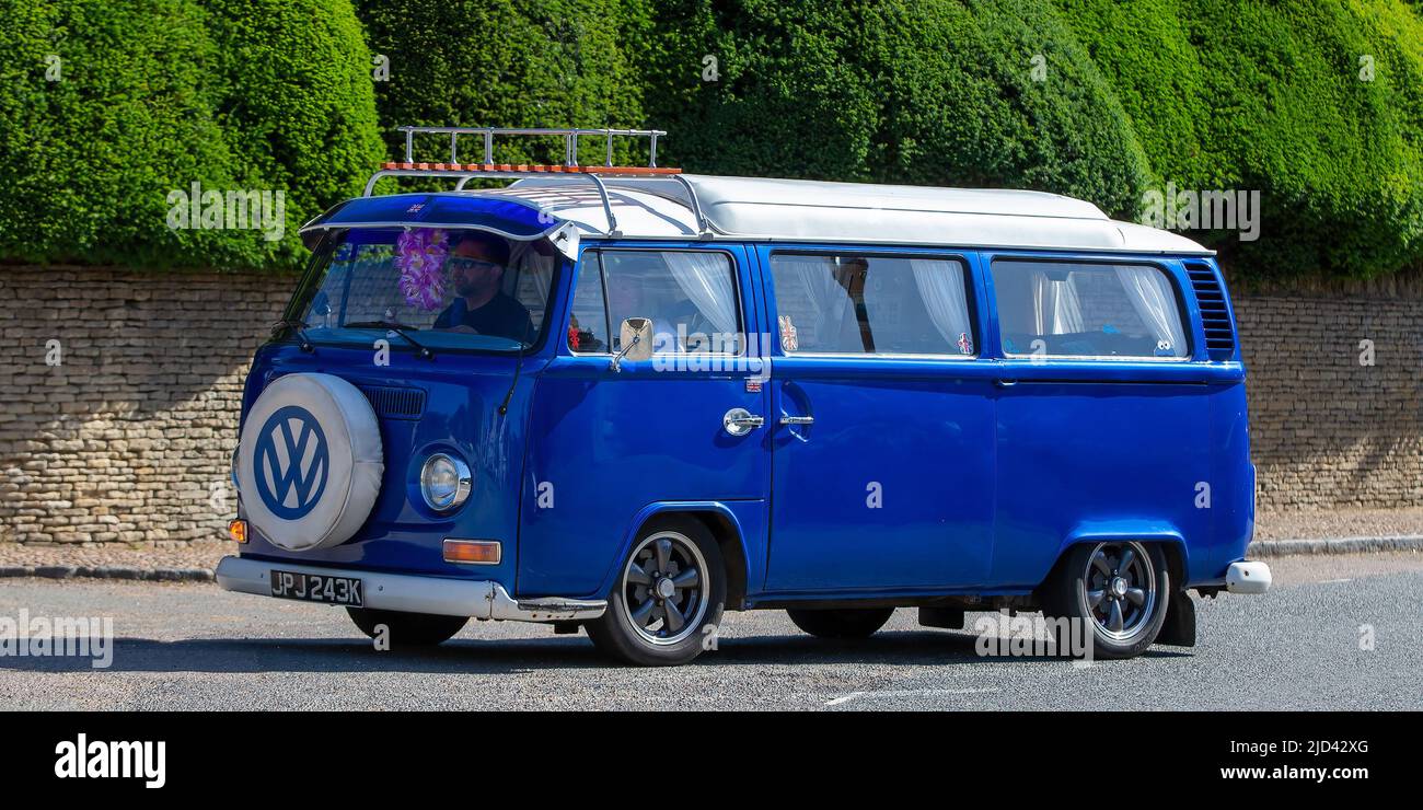Blue van driver hi-res stock photography and images - Alamy
