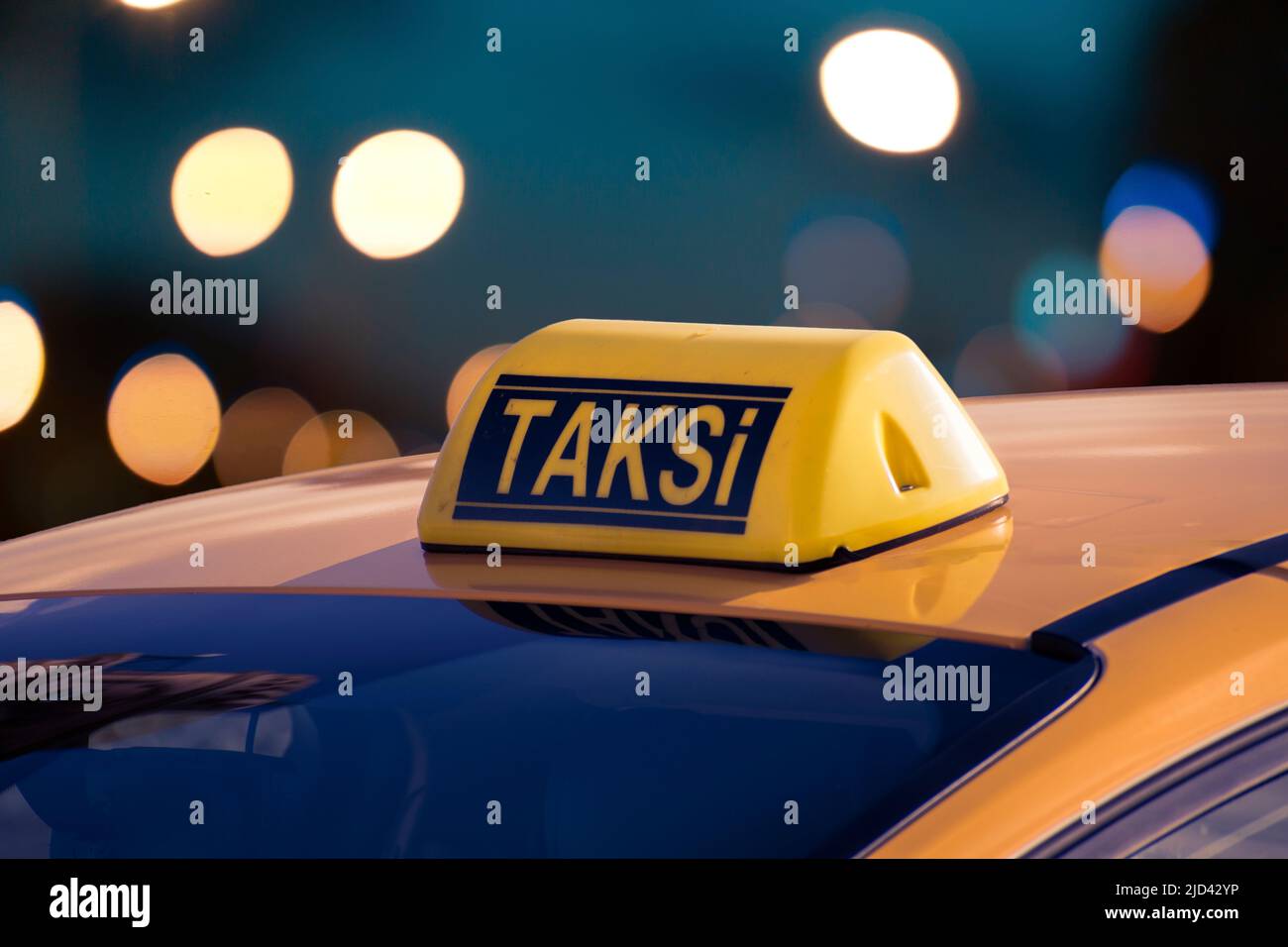 Istanbul taxi sign hi-res stock photography and images - Alamy